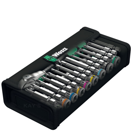 Wera Zyklop Speed Ratchet Socket And Bit Set 28 Piece 1 4in Drive Metric 004016
