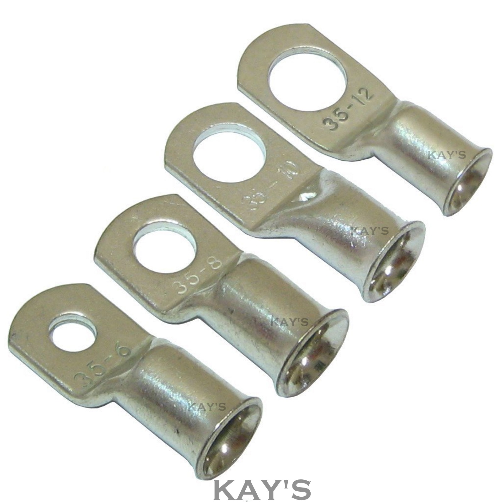COPPER TUBE RING CRIMP TERMINALS COPPER TUBE RING CRIMP TERMINALS