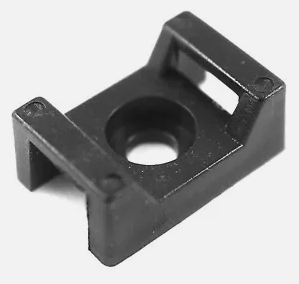 SCREW FIXED CABLE TIE SADDLE MOUNTS